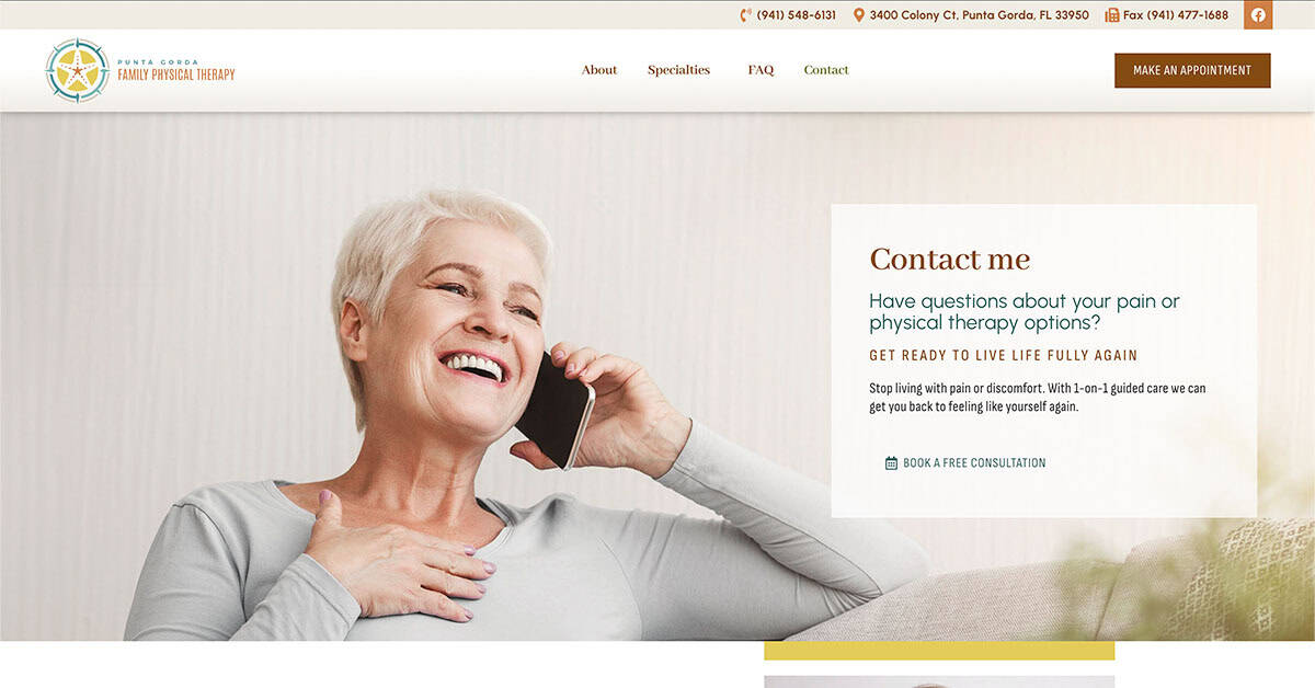 Contact | Punta Gorda Family Physical Therapy